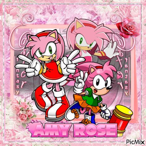 Amy Rose GIF animé gratuit PicMix