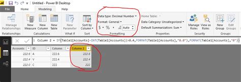 Solved How To Round Decimal Numbers Microsoft Fabric Community