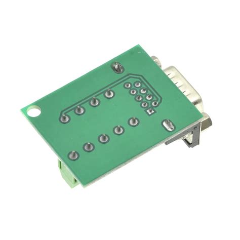 Módulo Adaptador Db9 Serial Rs232 Fêmea Com Borne A Chave Virou