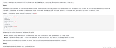 Solved Create A New Python Program In Idle And Save It As