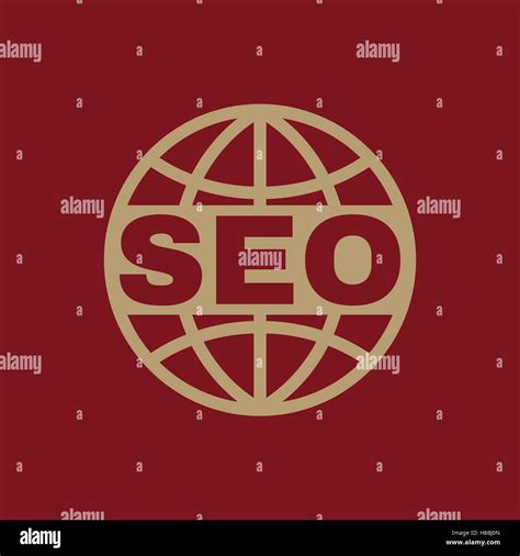 The Seo Icon And Browser Development Seo Symbol Ui Web Logo Sign Flat Design App