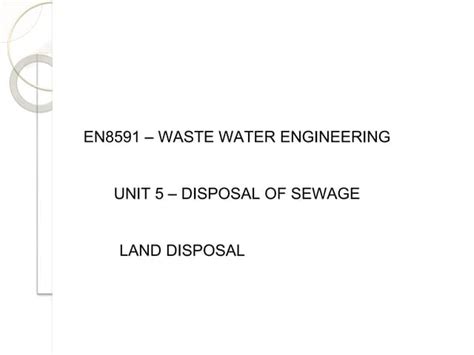 Land Disposal Pdf