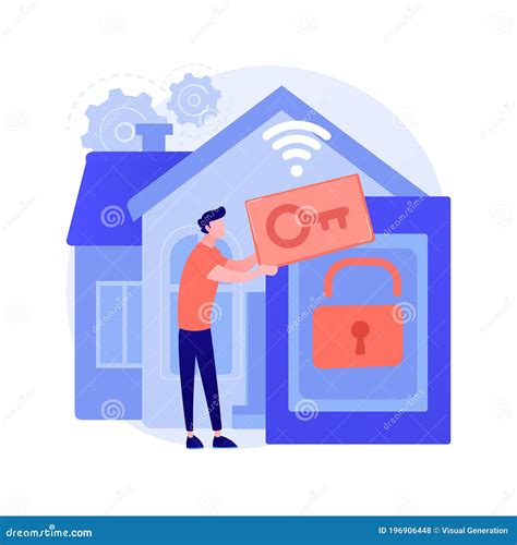 Access Control System Abstract Concept Vector Illustration Stock Vector Illustration Of