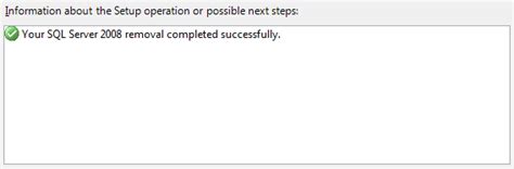 Codes Directory Uninstall Sql Server Instance