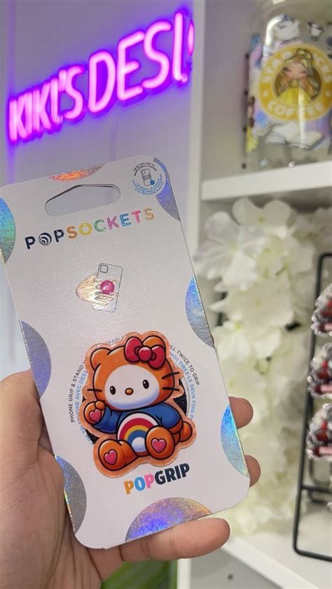 Hello Kitty X Care Bear Popsocket Ebay