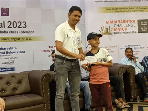 Sailesh R Clinches 1st Maharashtra Chess Festival Below 2000 Rating Tournament 2023 Chessbase