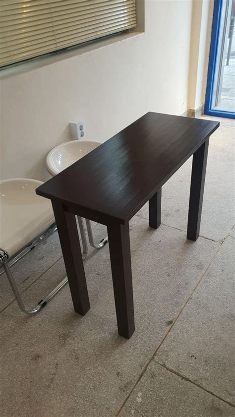 블랙워터이슈 원목 테이블 900짜리