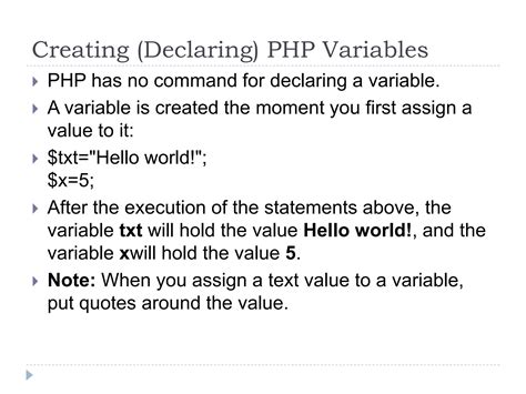 Introduction To Php PPTX