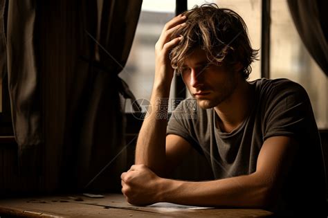 难过的男孩高清图片下载 正版图片600358393 摄图网