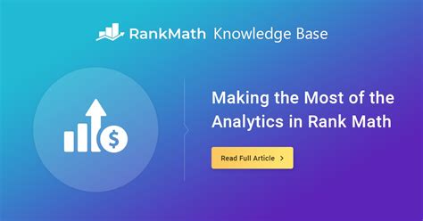 Making The Most Of The Analytics In Rank Math