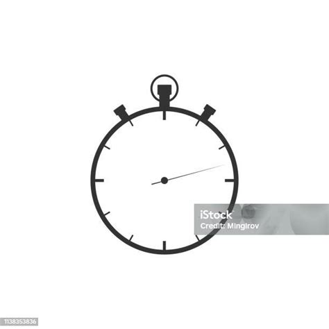 스톱 워치 아이콘 절연 시간 타이머 기호입니다 평면 디자인입니다 벡터 일러스트 2 위 상 종류에 대한 스톡 벡터 아트 및 기타 이미지 2 위 상 종류 경쟁 계시기