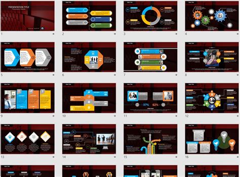 Checkered Tunnel Powerpoint 74049