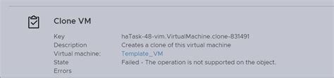 Trying To Create A Template From Vm Using Powercli Powercli