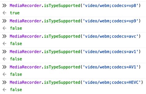 Webmvp9 Support In Firefox Stack Overflow