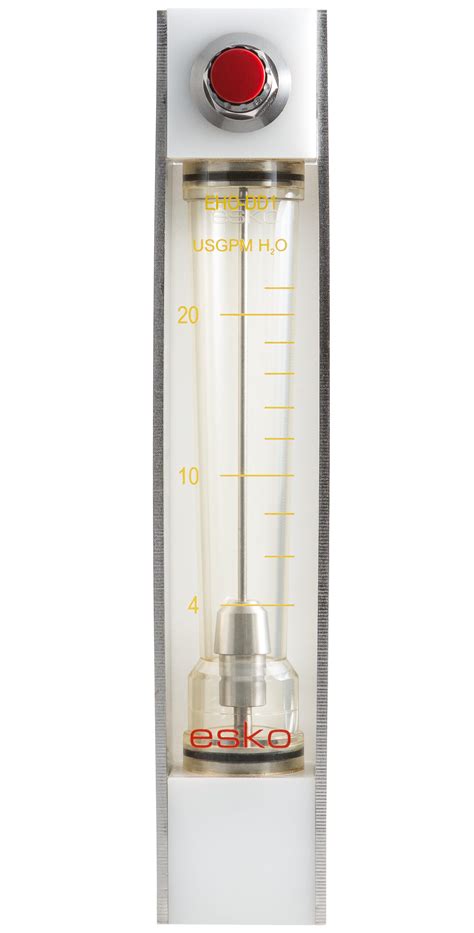 Eho Industrial Flow Meter With Control Valve Esko Pacific Sales