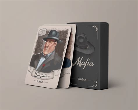 Artstation Mafia Game Card Design