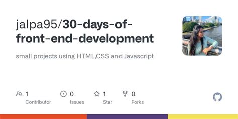 Jalpa Dangariya On Linkedin Github Jalpa9530 Days Of Front End