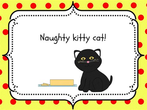 Kodaly Inspired Classroom Naughty Kitty Cat