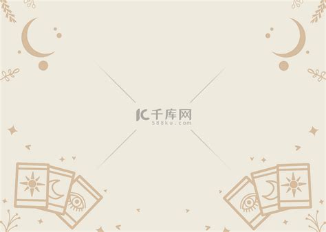 神秘占卜占星术占星学奥秘星空符号背景图片免费下载 千库网