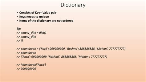 Datastructures In Python Pptx Programming Languages Computing