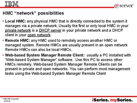 Ibm Advanced Technical Support Introduction To Hmc On