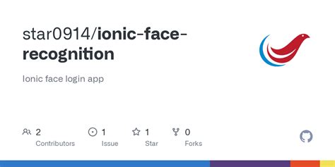 Github Star0914ionic Face Recognition Ionic Face Login App