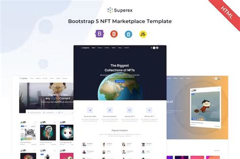 Superex Nft Marketplace Html Reactjs Latest Version
