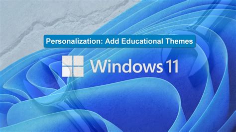 How To Enable Hidden Personalization Themes In Windows 11 22H2