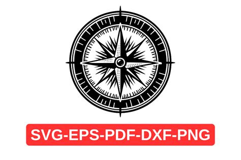 Compass Svg Vector Compass Clipart Png Gráfico Por Artful Assetsy