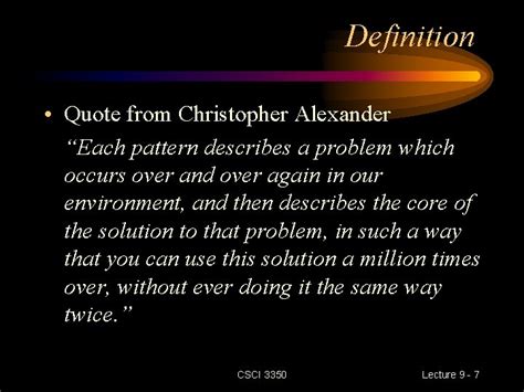 Lecture 9 Design Patterns Csci 3350 Software Engineering