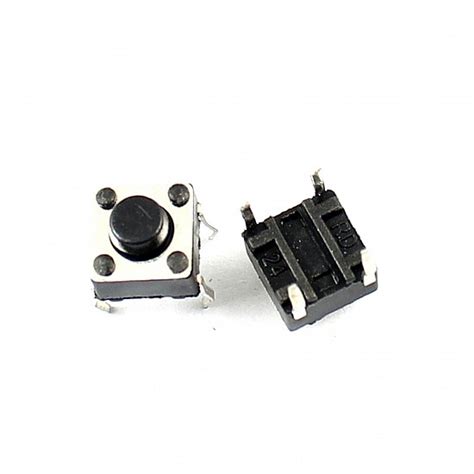 Tactile Push Button Switch With Round Cap