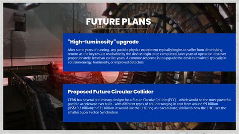 Large Hadron Collider Free Presentation Template Slidechef