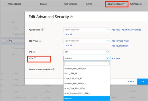 [junos Space] Example Configuring Utm Related Policies Using Security