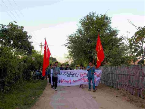 လက်ပံတောင်းတောင်ဒေသပြည်သူများ အာဏာရှင်စနစ်ကျရှုံးရေး လူထုသပိိတ်ပြုလုပ် Khit Thit Media