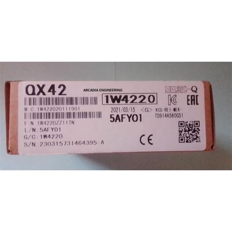 Jual Plc Mitsubishi Melsec Qx42 Digital Input Module Q Series Kota Surabaya Arcadia