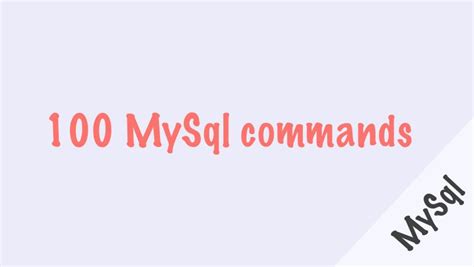 Sql And Database On Linkedin 100 Mysql Keyboard Shortcuts That I Must Know When Using Sql 76 81