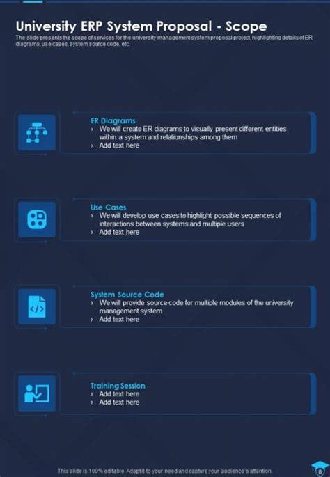 University ERP System Proposal Example Document Report Doc Pdf Ppt