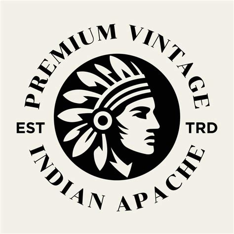 Indian Apache Tribe Logo Icon Design 36437212 Vector Art At Vecteezy