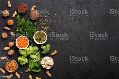 채식주의자를 위한 단백질공급원 건강한 깨끗한 음식 0명에 대한 스톡 사진 및 기타 이미지 0명 개체 그룹 건강관리와 의술 Istock
