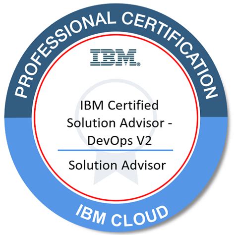Ibm Certified Solution Advisor Devops V2 Credly