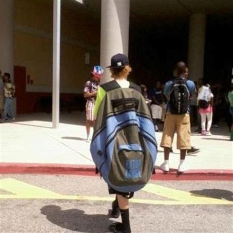 This Should Be My Backpack For The Amount Of Homework My School Gives
