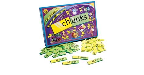 Chunks Word Building Game Dd 19515 Didax Spelling Skills