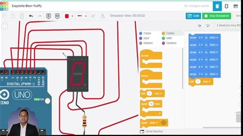 Seven Segment Display Complete Tutorial In Hindi Tinkercad Experiment Tinkercad Youtube