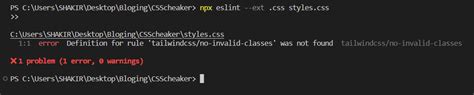 How To Add A Tailwind Css Rule For Css Checker Geeksforgeeks