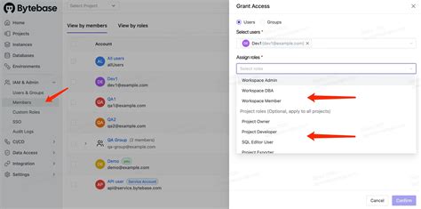 Grant Access Bytebase Docs
