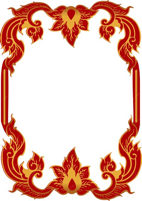 รูปกรอบขอบลายไทยสีทอง Png ลายไทย ขอบทอง ทองขอบไทยภาพ Png และ เวกเตอร์ สำหรับการดาวน์โหลดฟรี