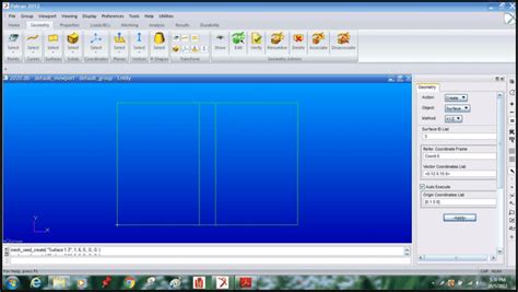 22 Surface Layout In Msc Nastran Patran Download Scientific Diagram