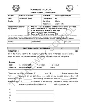 Fillable Online Grade 7 NS Script November2022 Pdf Fax Email Print PdfFiller