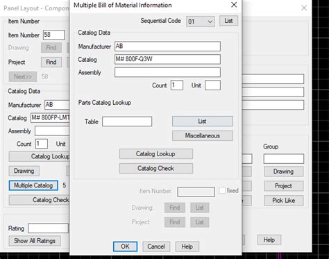 Solved Why Is My Panel Footprint Not Keep All My Catalog Data Get