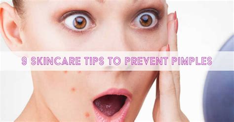 9 Simple Tips To Prevent Pimples Healthy Vibrant Skin